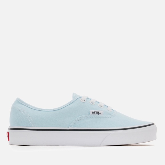 Vans | Shoes | Vans Authentic Baby Blue True White Skate Shoes | Poshmark